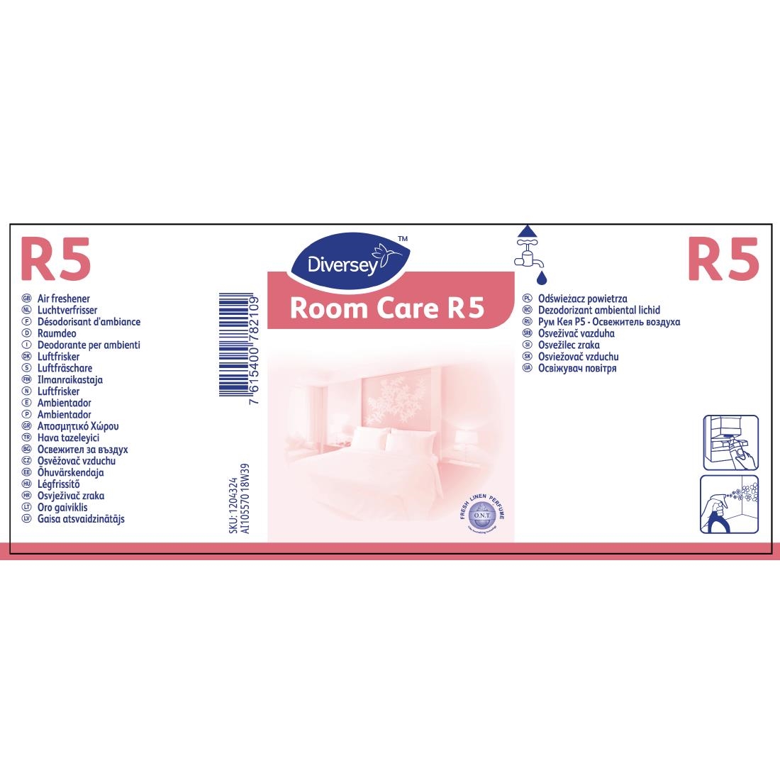 Room Care R5 Air Conditioner Refill Bottles 300ml (6 Pack) - urneeds.co.uk