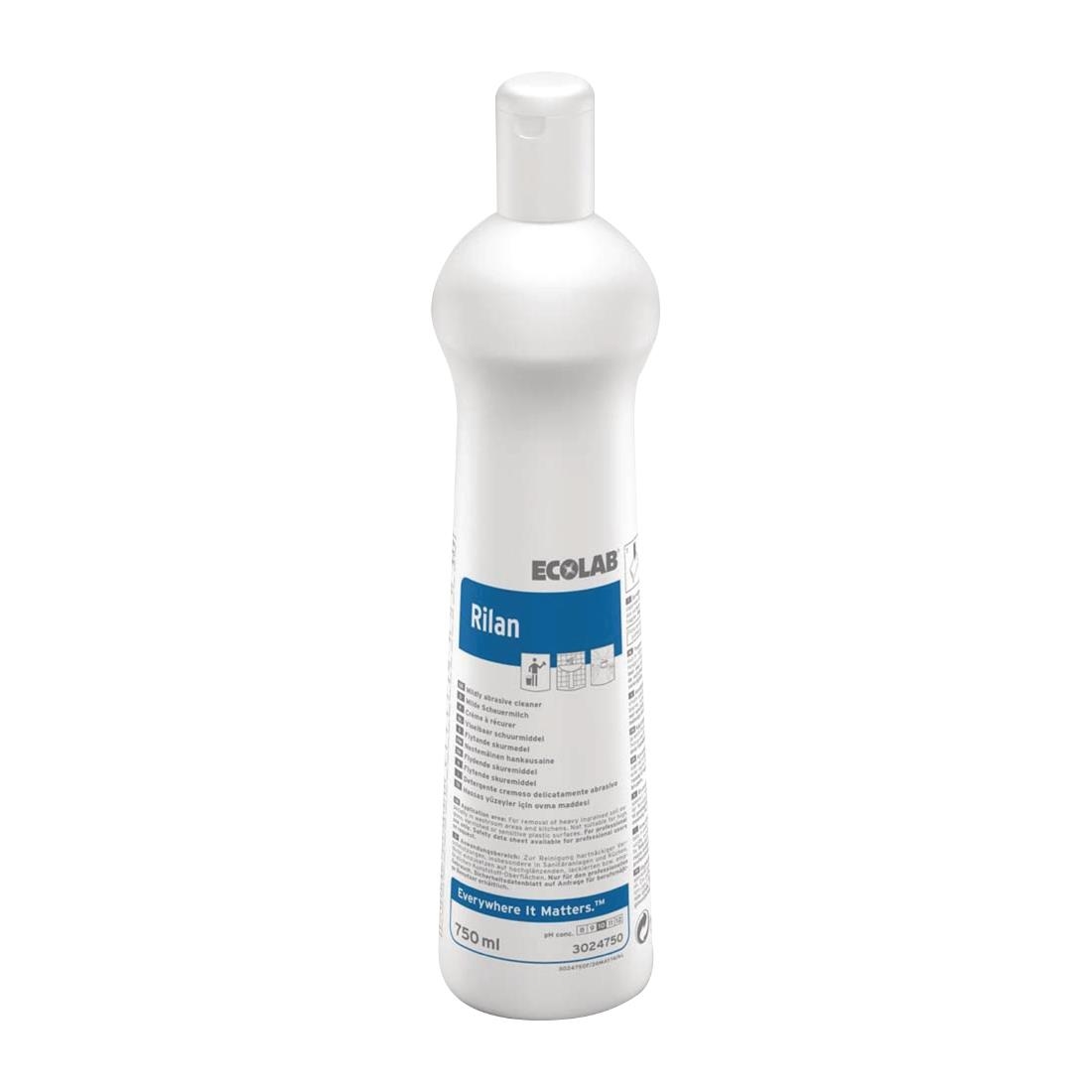 Ecolab Rilan Cream Cleaner Ready To Use 750ml (6 Pack) - urneeds.co.uk