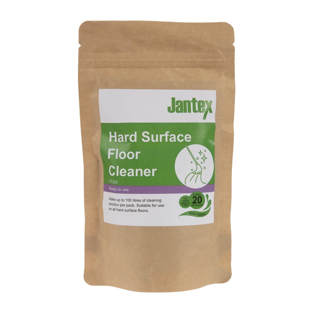 Jantex Green Hard Surface Floor Cleaner Sachets (Pack of 20) - urneeds ...