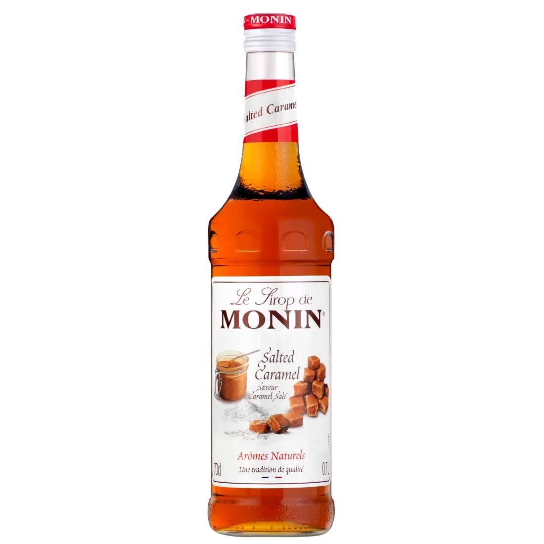 Monin Premium Salted Caramel Syrup 700ml - urneeds.co.uk