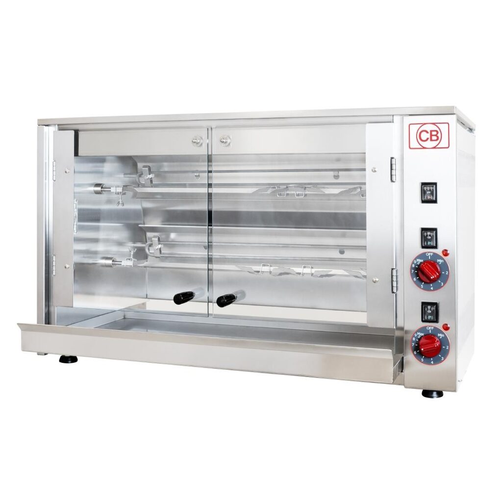 CB Gas Chicken Rotisserie Oven E8P-S2 - urneeds.co.uk