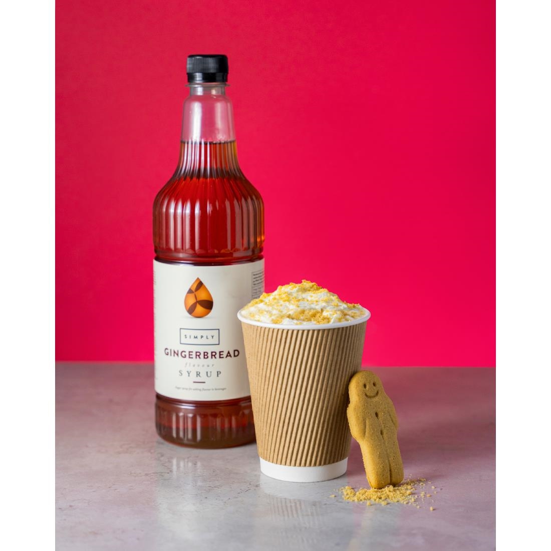 Simply Gingerbread Syrup 1Ltr - urneeds.co.uk